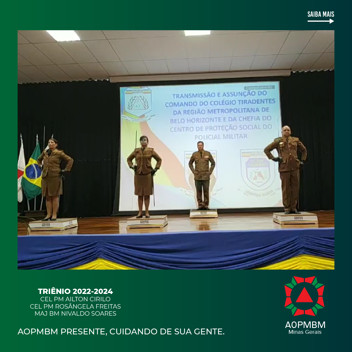 AOPMBM presente na passagem de comando conjunta do CTPM e CPS – AOPMBM ...